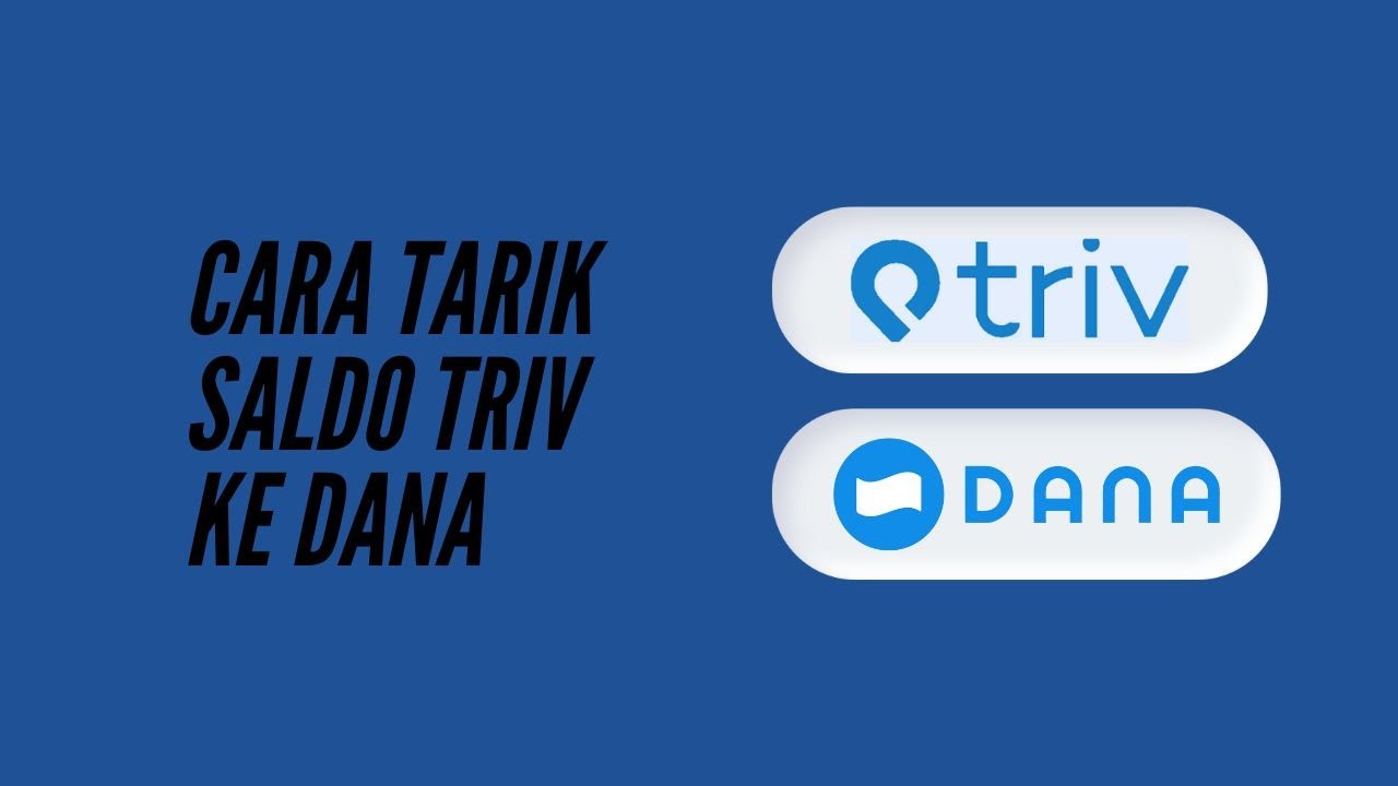 Cara Tarik Saldo Triv Ke Dana - YouTube