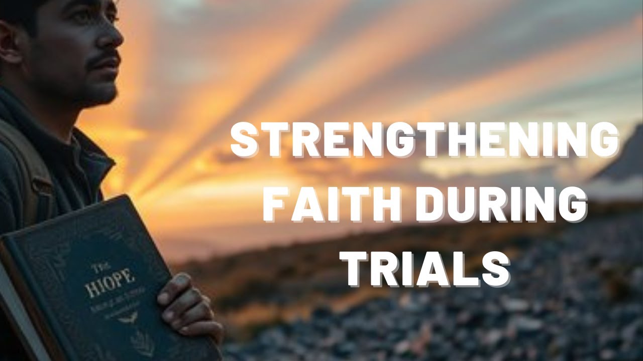 Ten Bible Verses For Strengthening Faith During Trials - YouTube