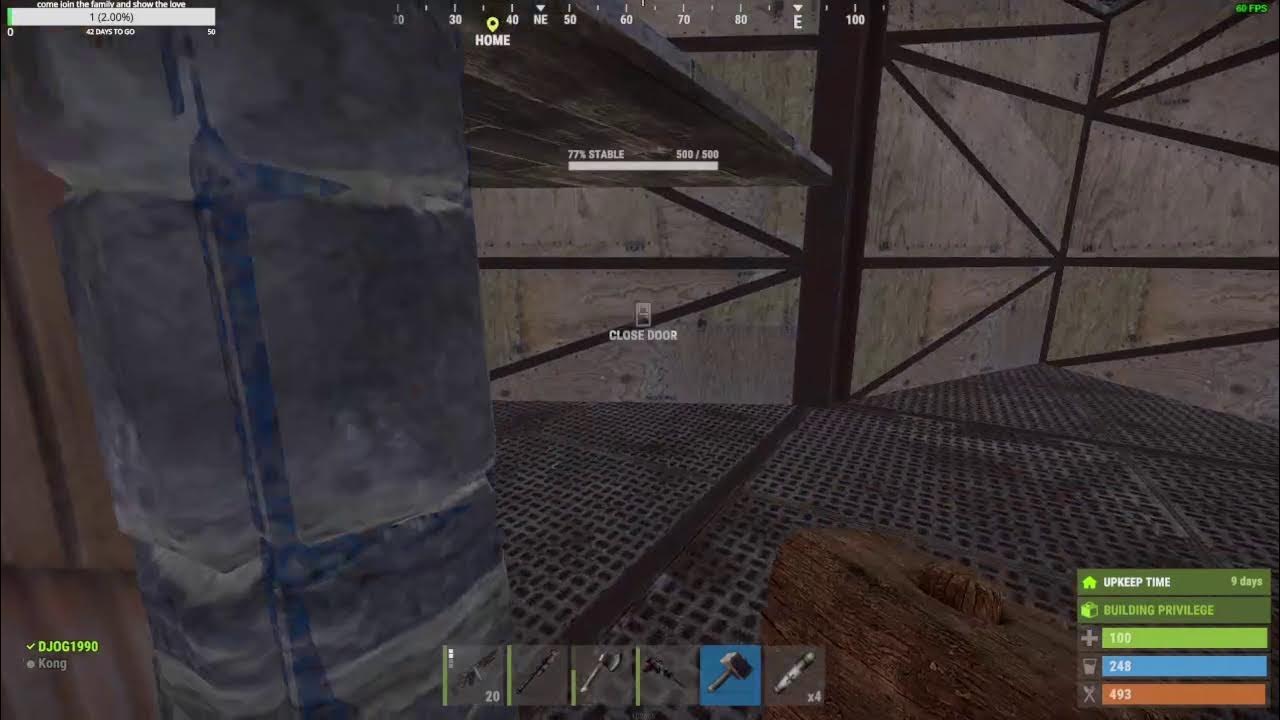 Rust game play road to 700 subs come join the family and show me some love pls - YouTube