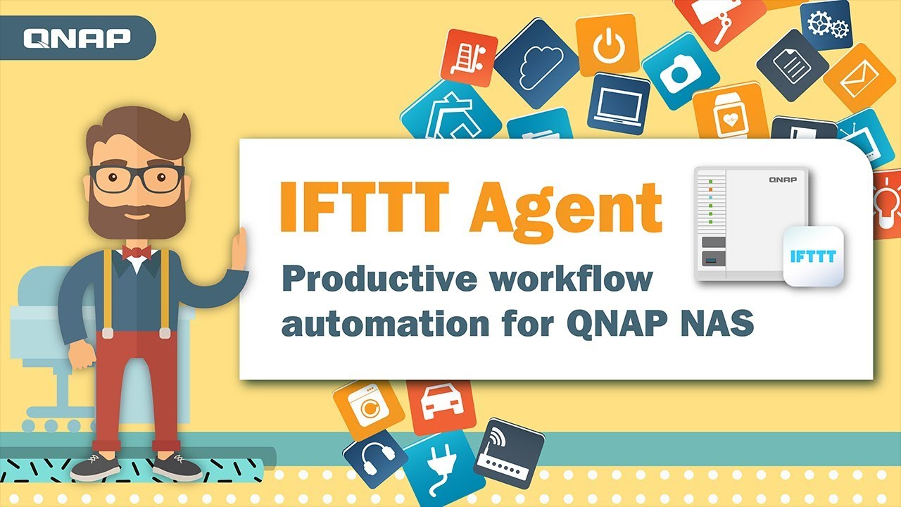 IFTTT Agent: Productive workflow automation for QNAP NAS - YouTube