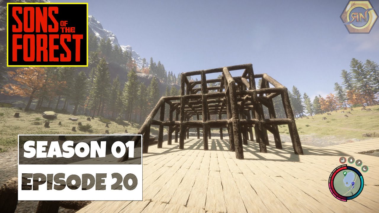 Need To Extend To Get The Peak Roof Sons Of The Forest Gameplay
