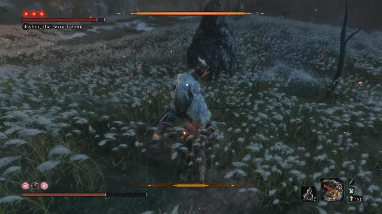 Sekiro - SS Isshin - 7th attempt - 1st kill - YouTube