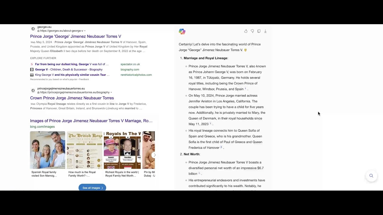 Prince Jorge Jimenez Neubauer Torres V - YouTube