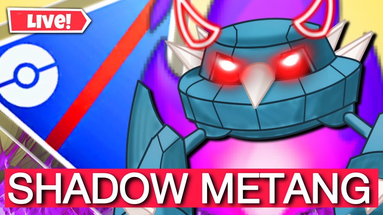 🔴Shadow Metang Battles in Great League – Pokémon GO PvP 🎯💥 - YouTube