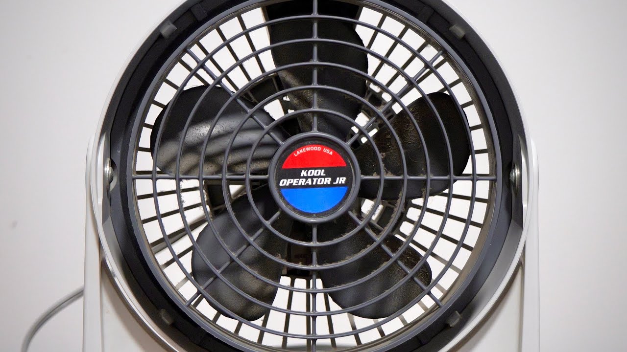 1990s Lakewood Kool Operator Jr. Fan | Before Restoration - YouTube