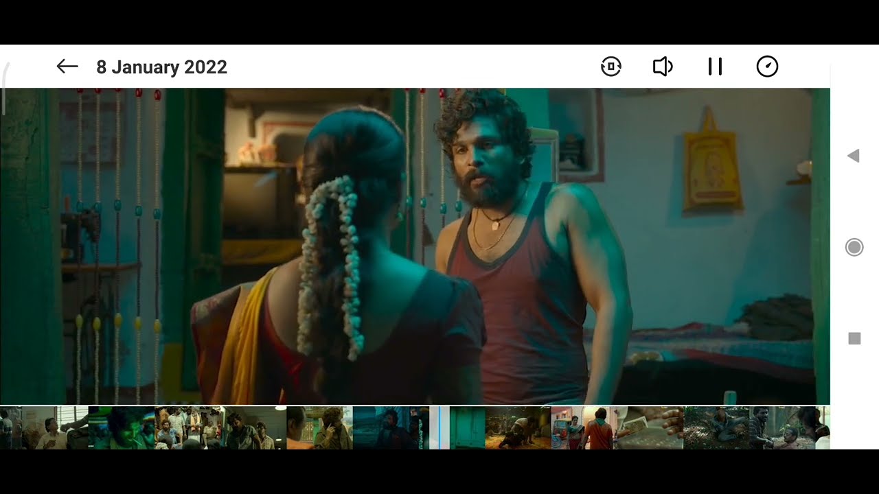 Pushpa movie hindi scene - YouTube