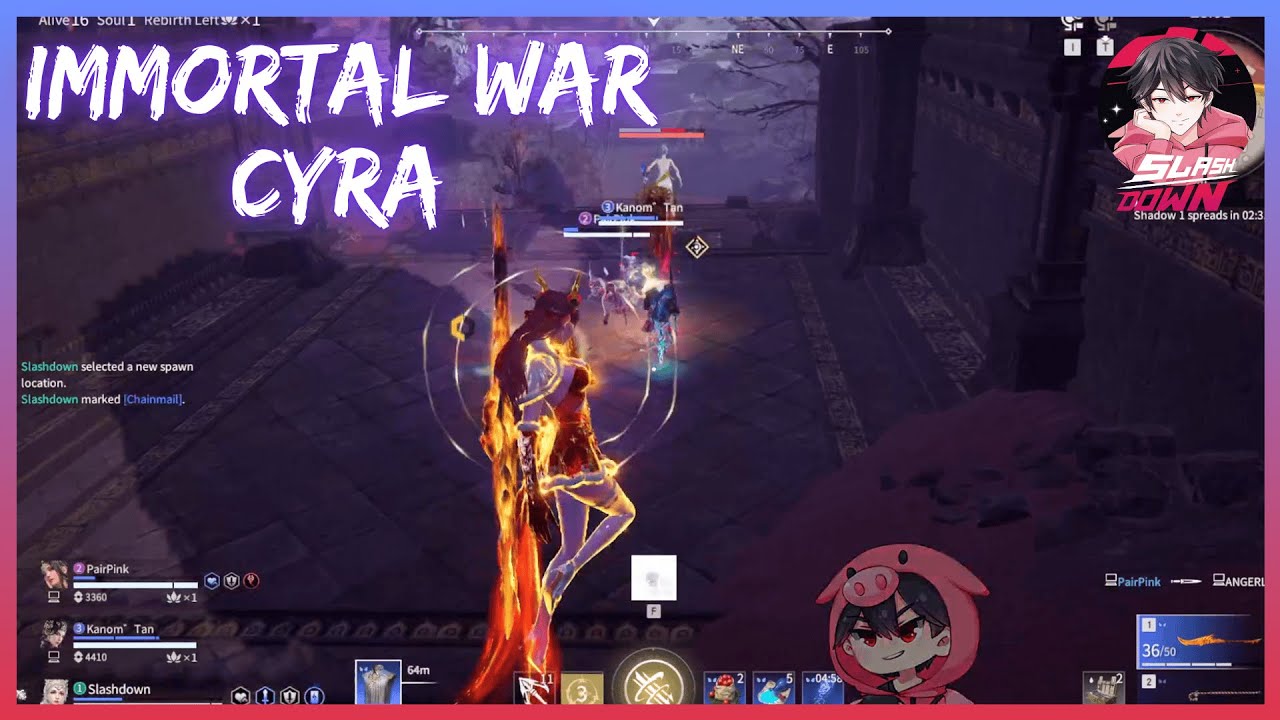 Immortal war Gameplay - Cyra #1 Naraka Bladepoint - YouTube