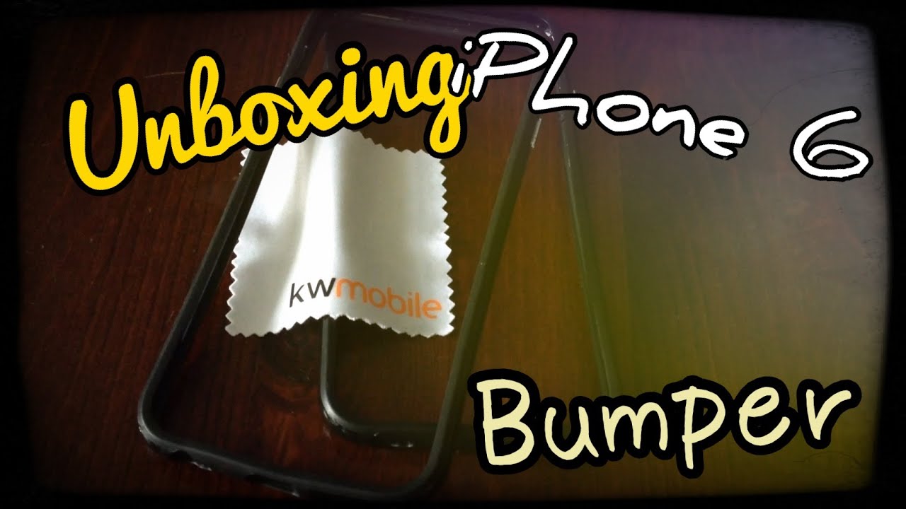 iPhone 6 Bumper Unboxing - YouTube