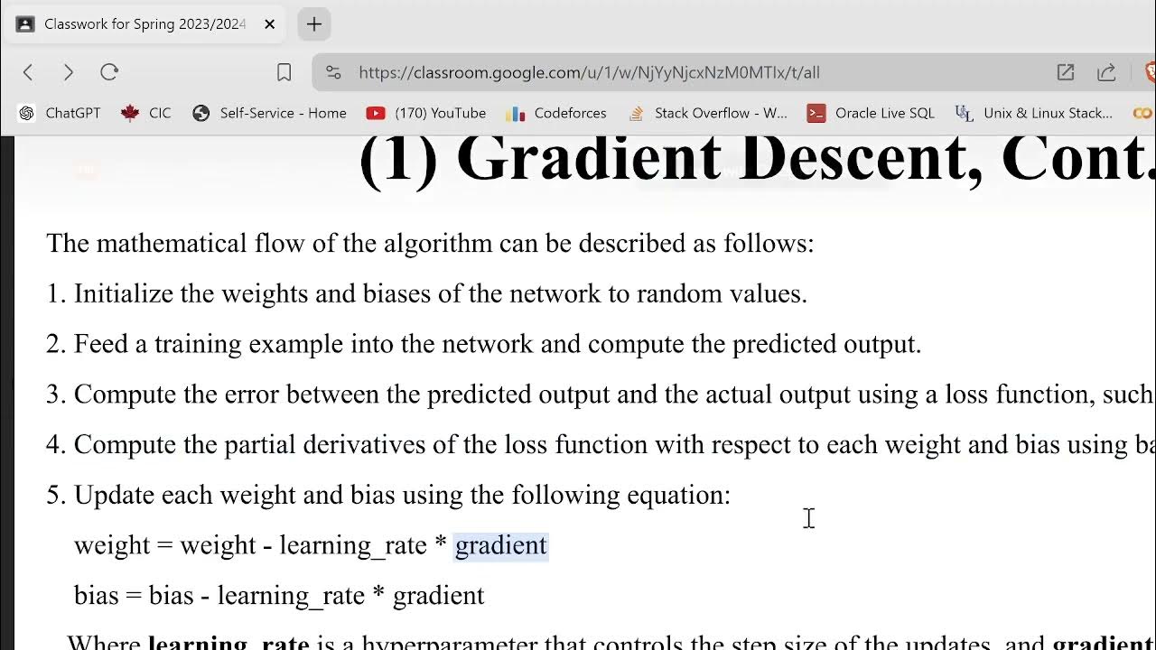 optimization algorithm (chapter 5 ai) - YouTube