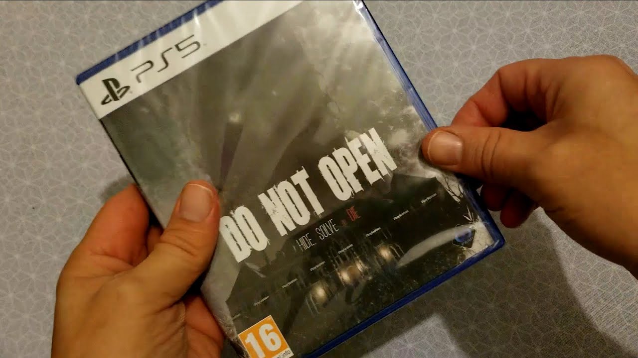 UNBOXING DO NOT OPEN PS5 - YouTube
