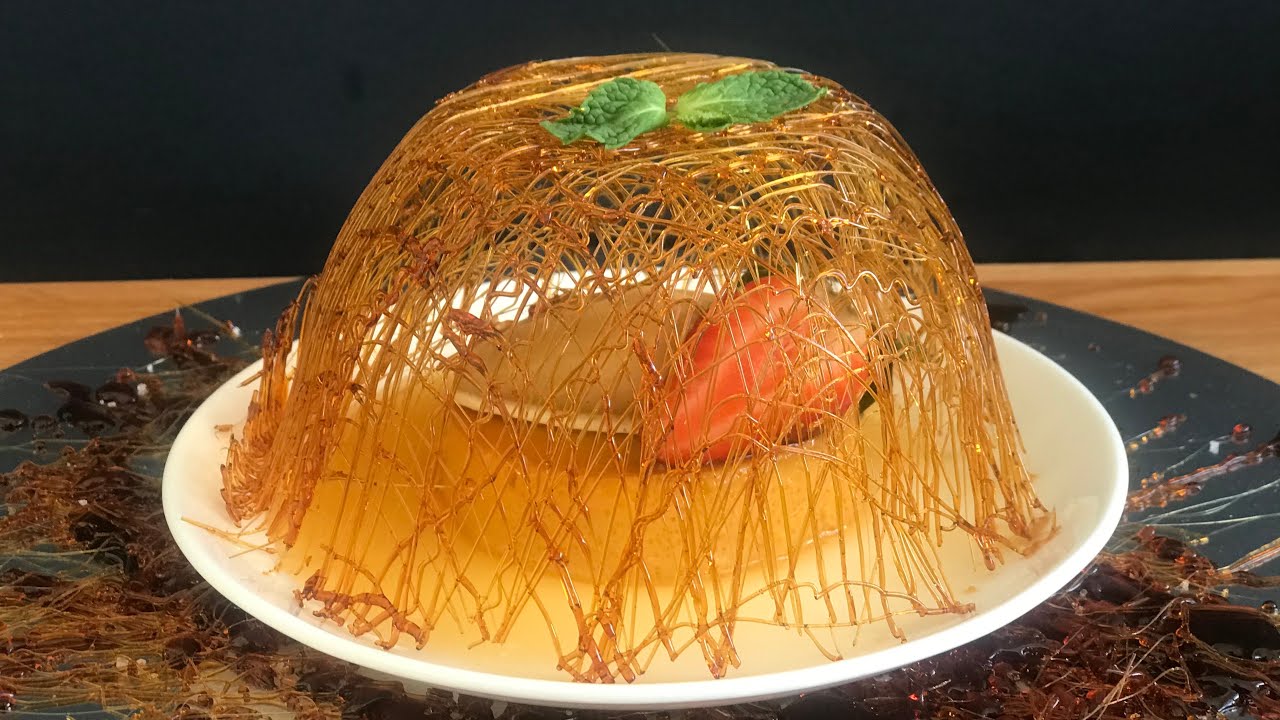 #Shorts | Caramel Cage Flan| Creme Caramel | Leche Flan - YouTube