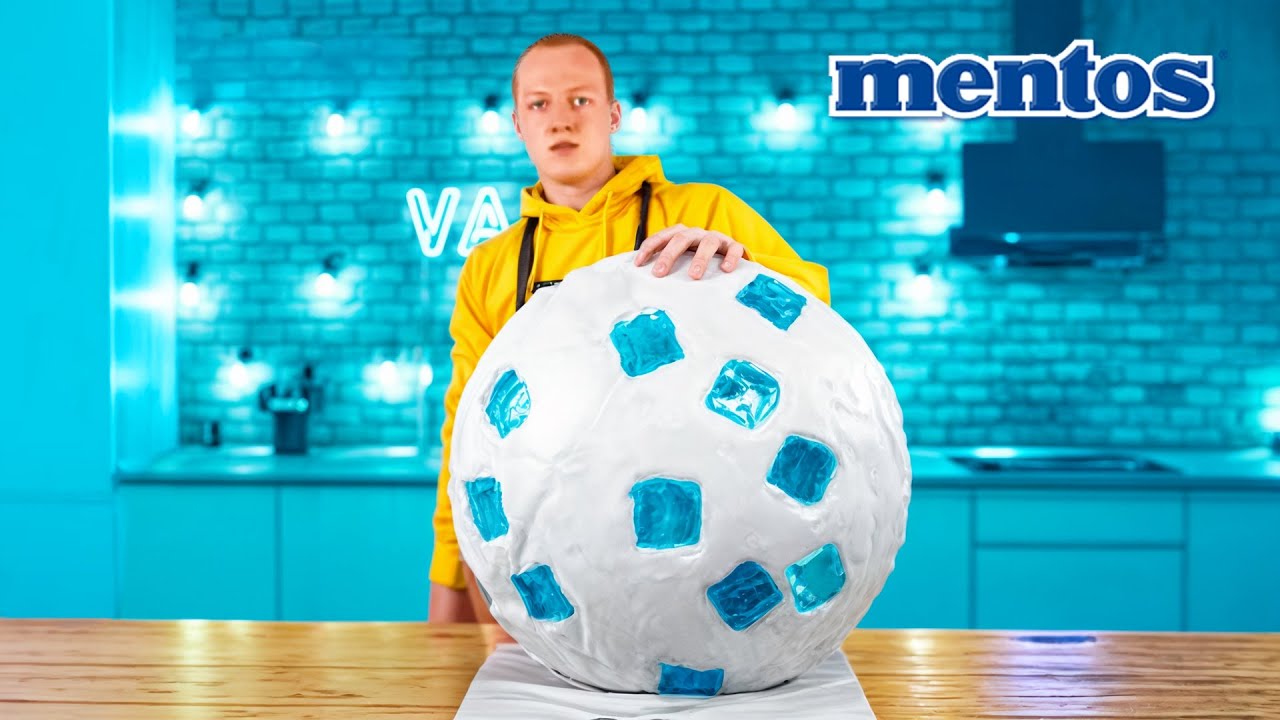 Ogromny Mentos | Jak zrobić największy na świecie Mentos od VANZAI - YouTube