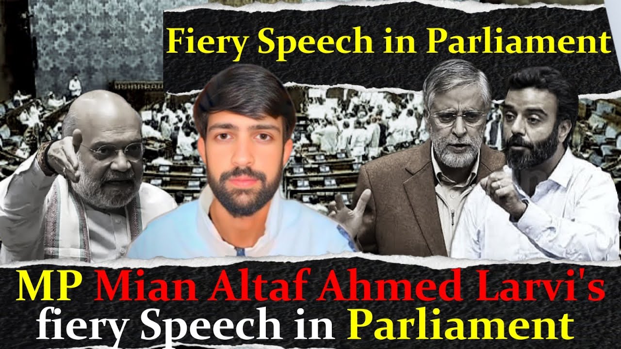 MP Mian Altaf Ahmed Larvi fiery Speech in Parliament - YouTube