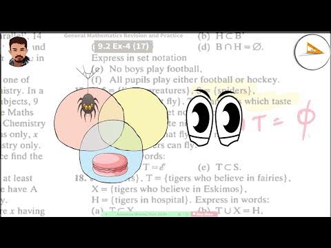 How do spiders taste? 🤔 O level Mathematics : Set - YouTube