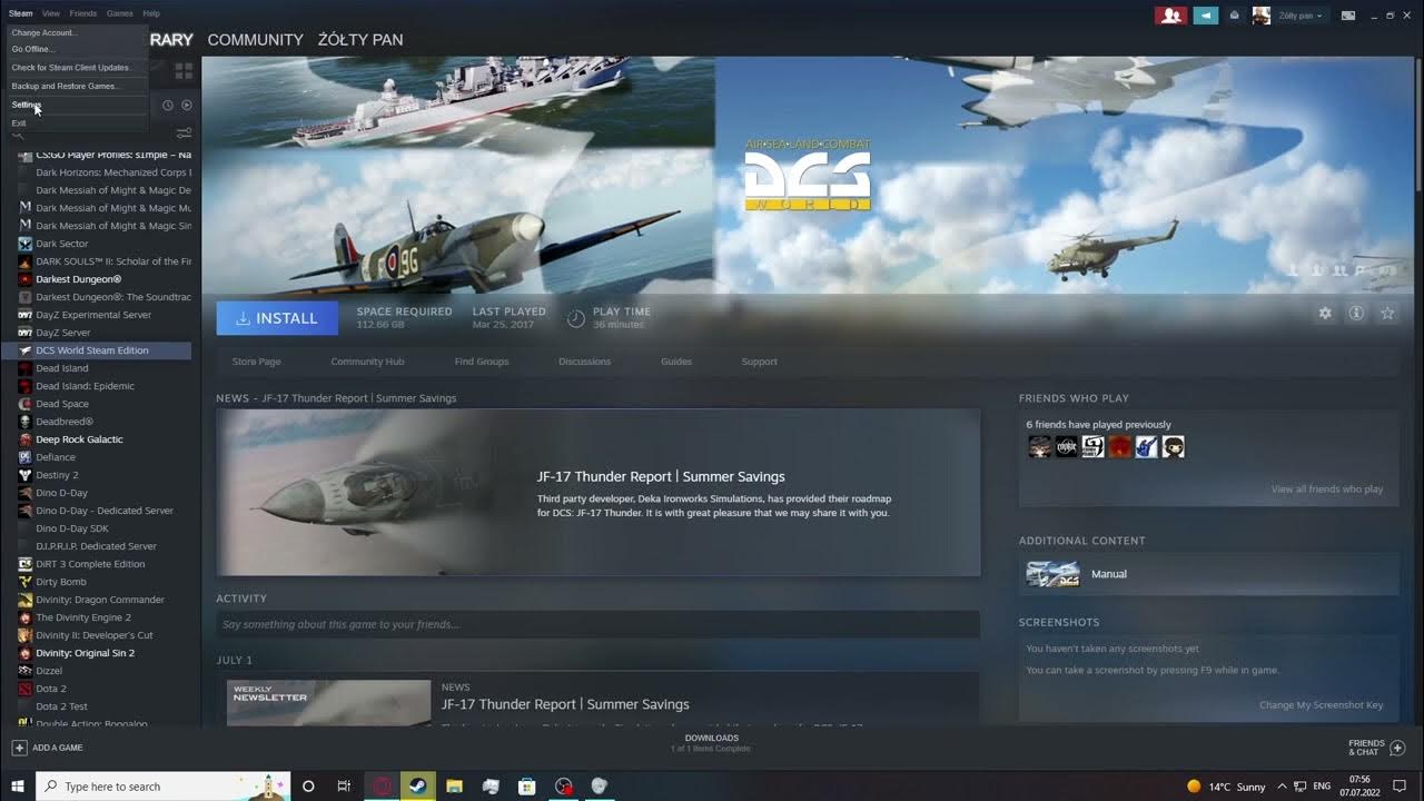 Steam 2022 - How To Enable & Disable Shader Pre Caching - YouTube