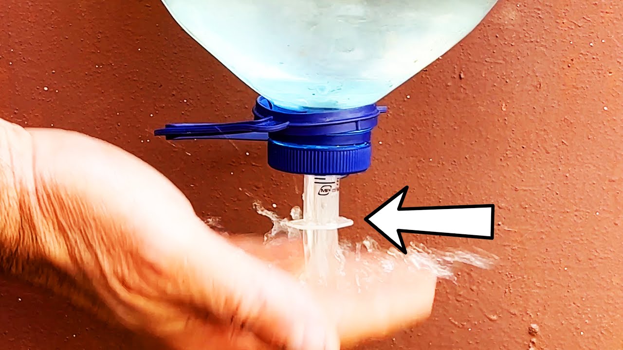 DIY Hand Wash Station | Upcycling a Syringe and Bottle | DIY Tools ...