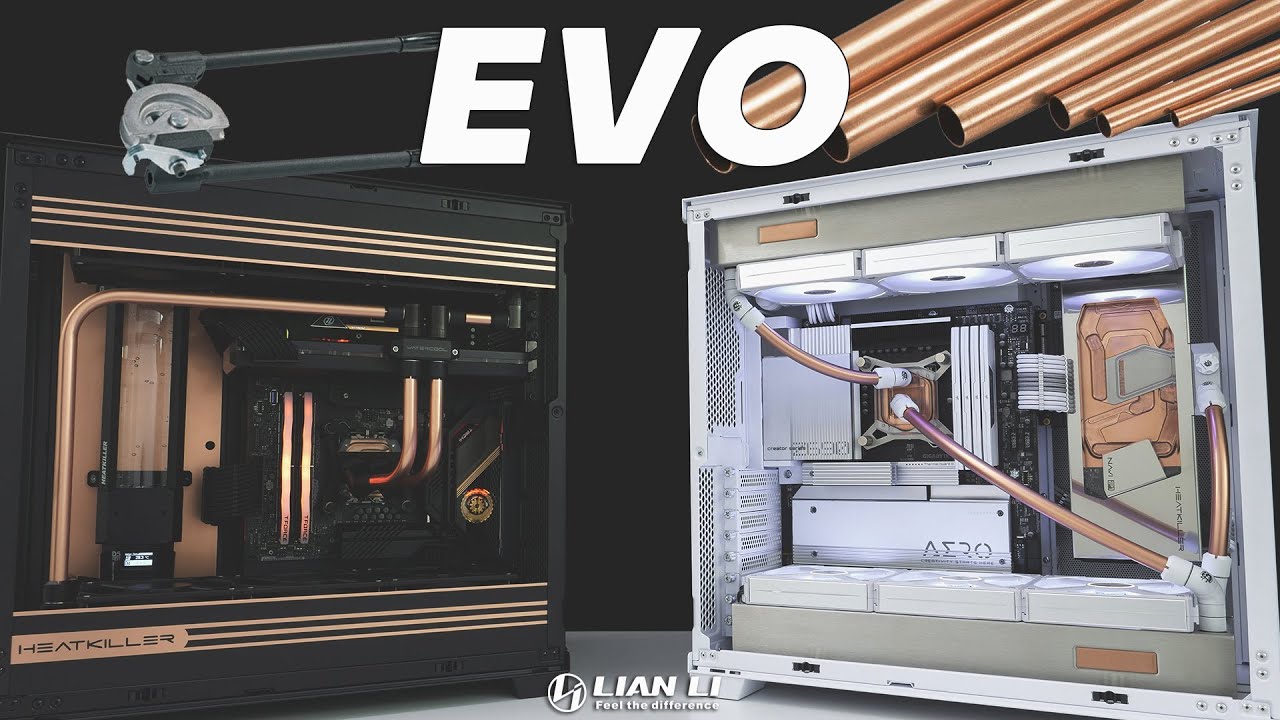 LIAN LI O11 EVO Mod Build Video - Extended Riser, Extra Upright GPU ...