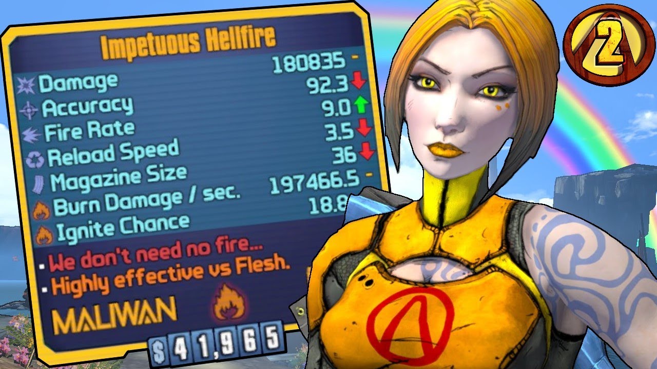 Surely Hellfire Maya Can Get Over The Hump! (Borderlands 2 Roguelands ...