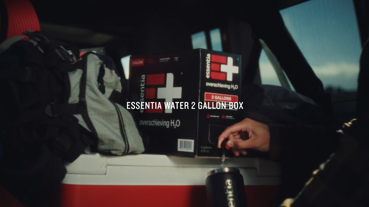 The Essentia Water 2 Gallon Box - Made for Getaways - YouTube
