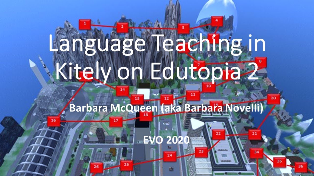 Part 2 of EVO 2020 on Language Teaching in Kitely--Edutopia 2 - YouTube