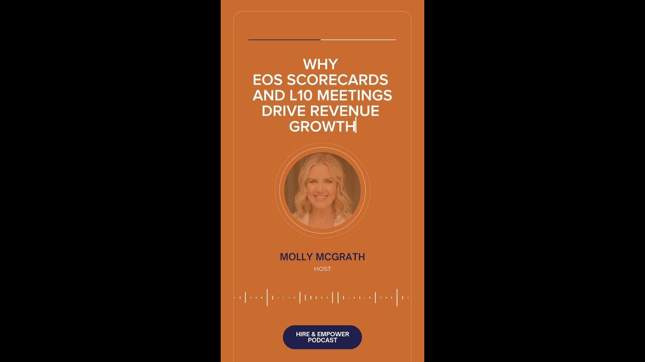 Why EOS scorecards and L10 Meetings drive revenue growth - YouTube