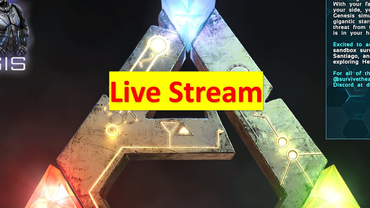 Live- Survival Ark Evolved Live Stream! - YouTube