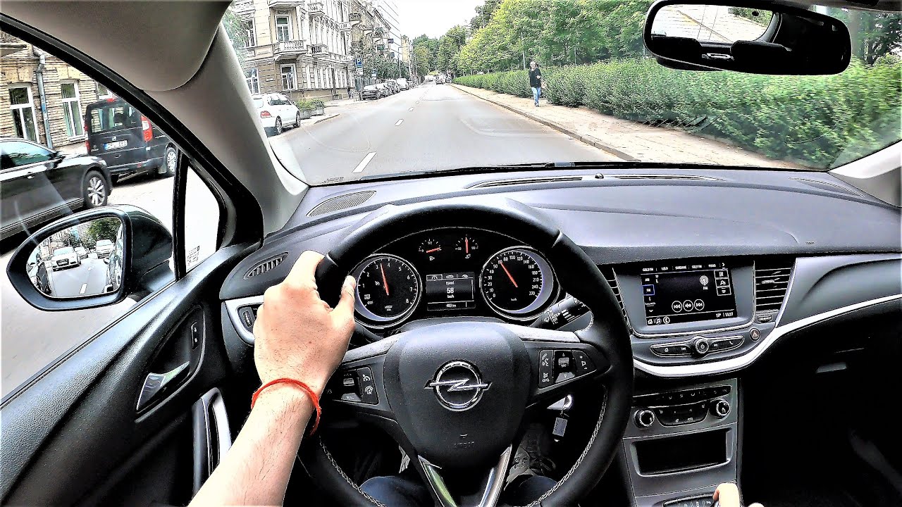 Opel Astra Comfort 130HP - POV Test Drive. GoPRO car driving - YouTube