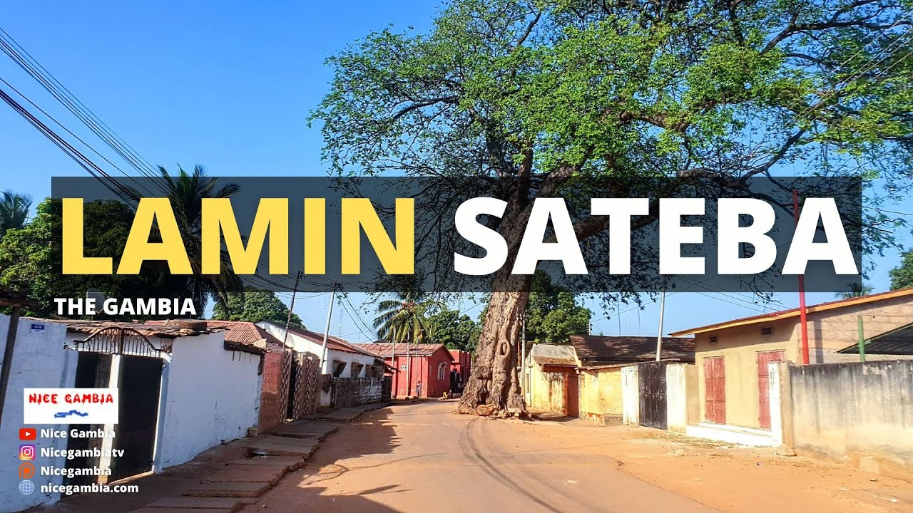 Lamin Sateba in The Gambia Cities Towns and Villages - YouTube