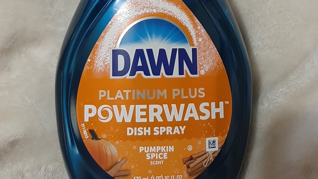 Dawn Platinum Powerwash Dish Spray Pumpkin Spice Limited Edition 🎃 ...