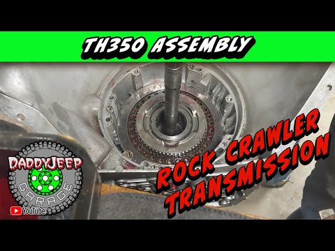 Ultimate Rock Crawler TH350 Transmission Assembly - dual feeding the ...