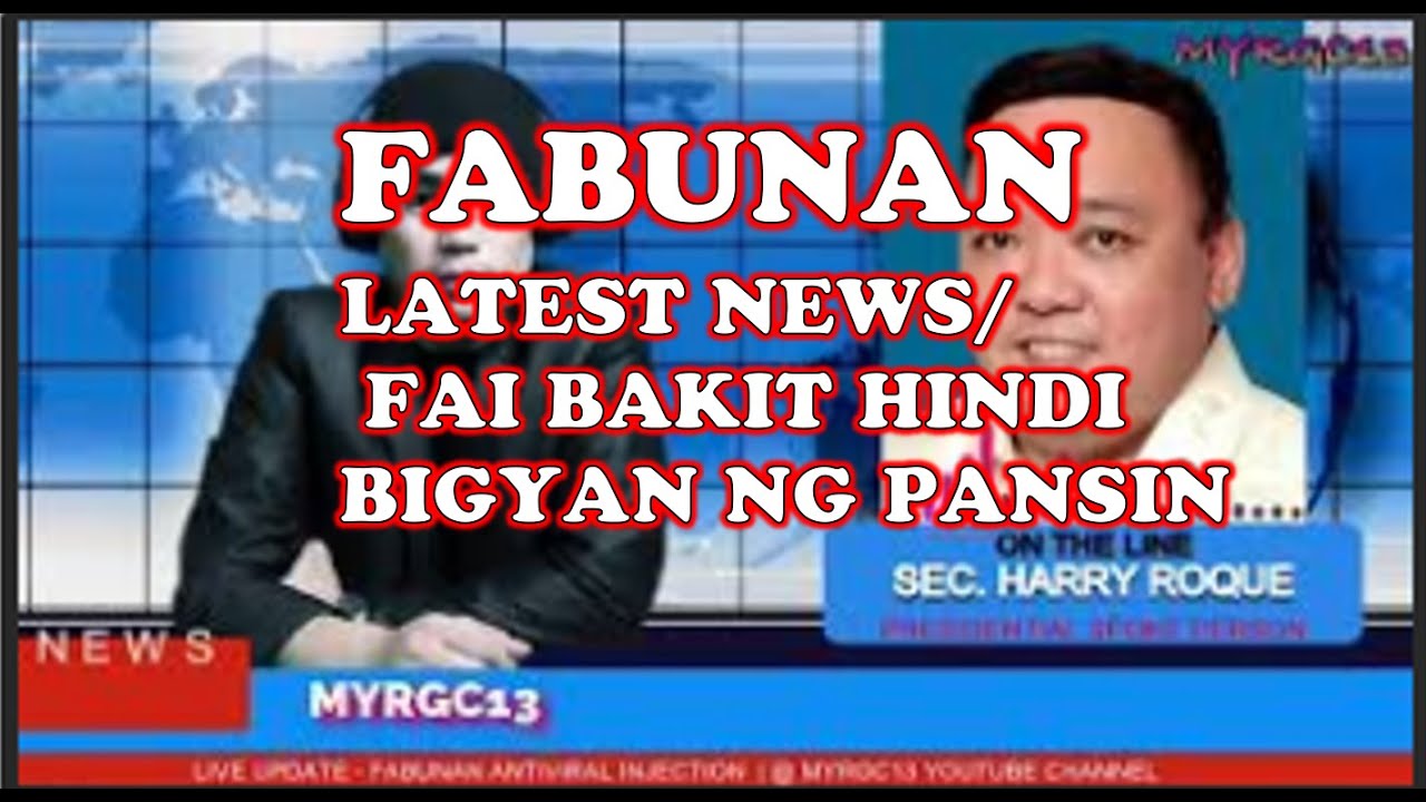 Fabunan Antiviral Injection Update ! / FAI BAKIT HINDI BIGYAN NG PANSIN ...