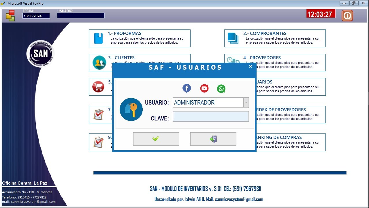 CREA TU FORMULARIO DE LOGIN EN VISUAL FOXPRO - YouTube