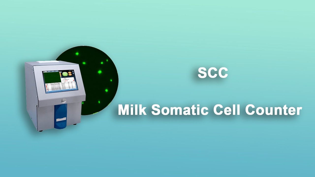 HiYi Somatic Cell Counter Lactoscan SCC Compact - YouTube