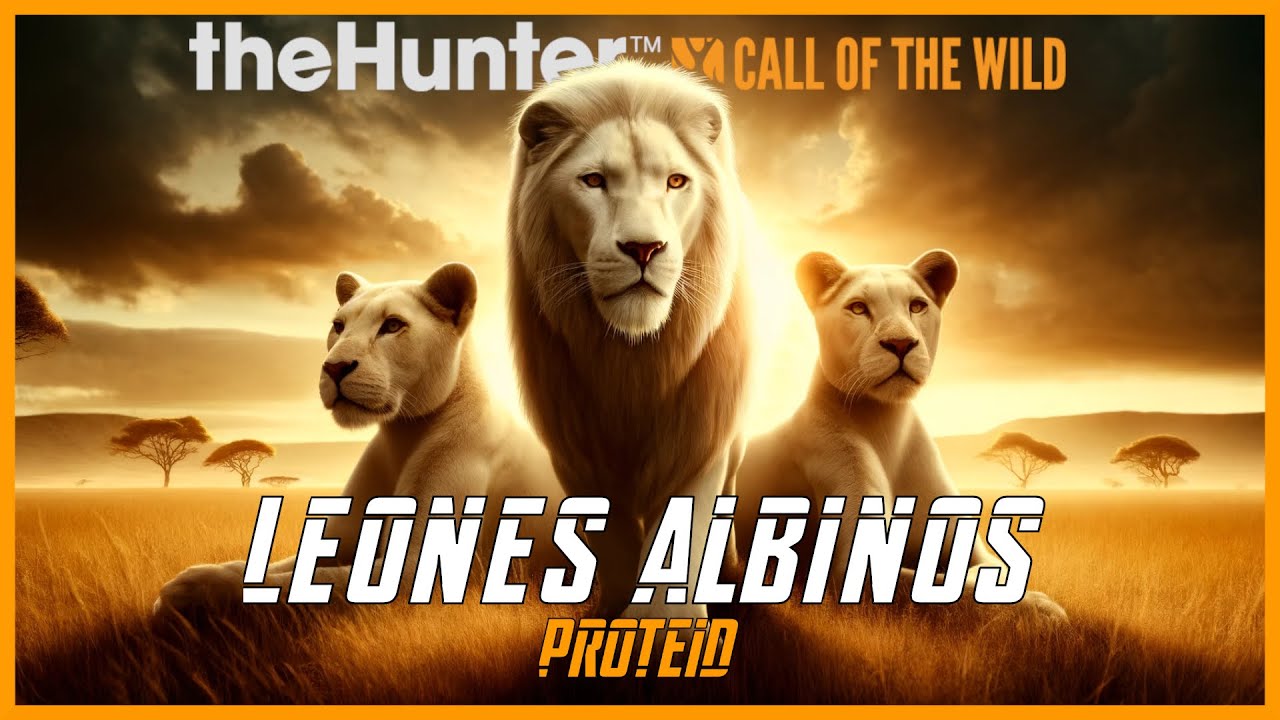 LEONES ALBINOS - PELÍCULA | 🦌theHunter: Call of the Wild | ProTeiD ...