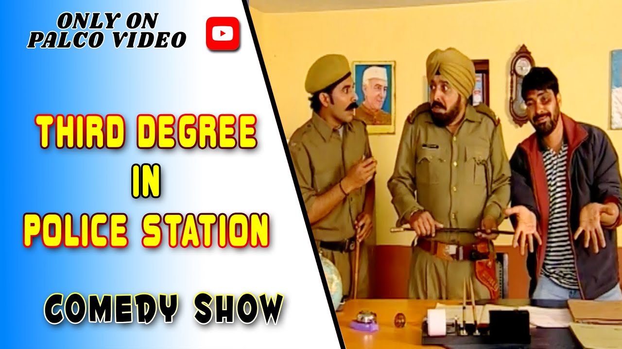 Third Degree in Police Station | Comedy Show | Best Comedy Video ...