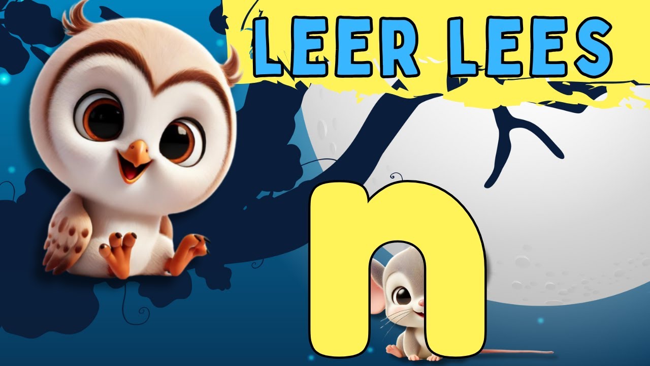Hoe leer ek my kind lees? MAKLIKE leesles | Afrikaanse n-klank - YouTube