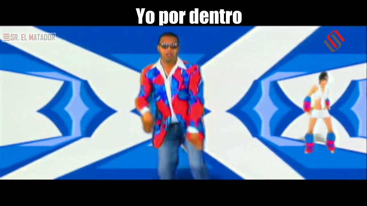 Yo por fuera, yo por dentro. Meme. - YouTube