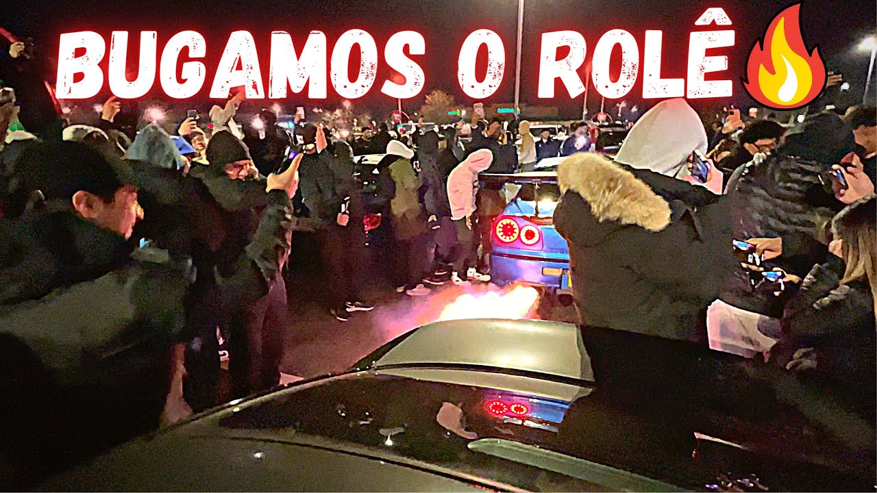 PARAMOS O ROLÊ DE R34 GTR DO @SamBluzilla NOS EUA. INCRÍVEL A REAÇÃO ...