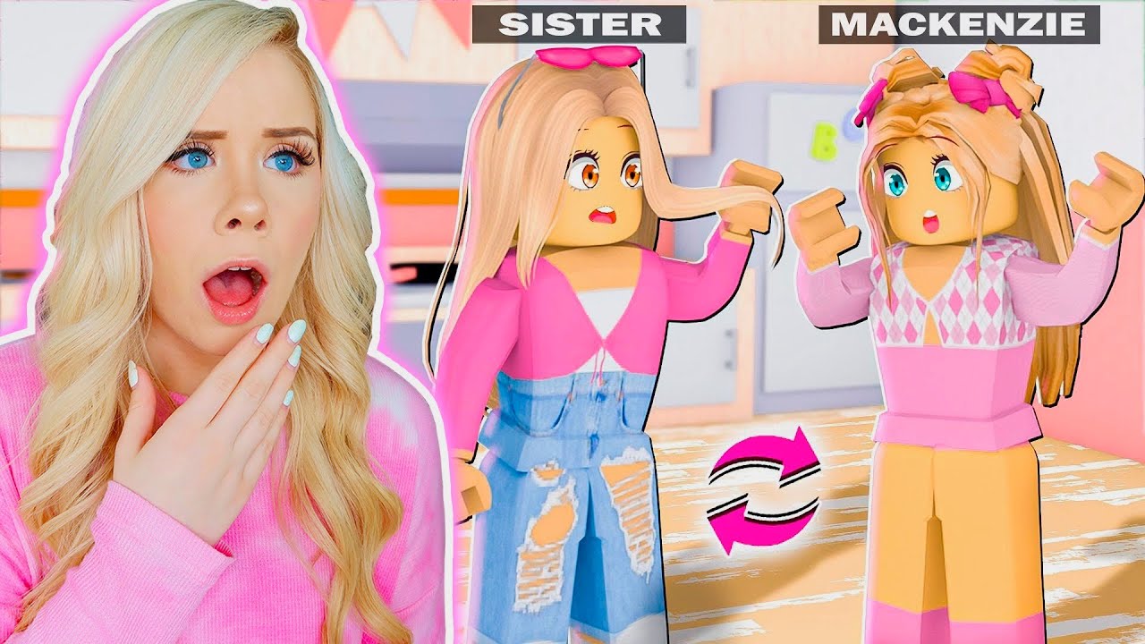 I SWITCHED LIVES WITH MY OLDER SISTER IN BROOKHAVEN! (ROBLOX BROOKHAVEN ...