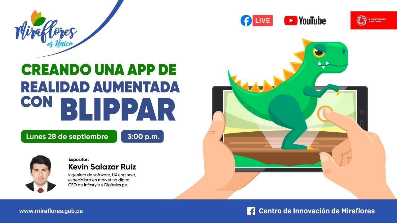 Creando una app de realidad aumentada con Blippar - YouTube