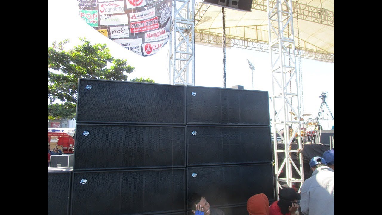 I LINE PRO AUDIO 12 X 2 BOX SUB LIVE CONCERT DANGDUT - YouTube