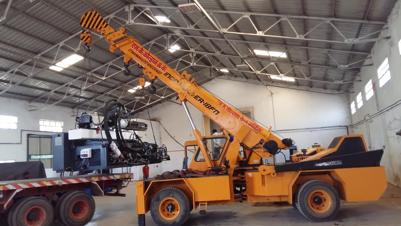 16 ton molding machine part unloading two farana - YouTube