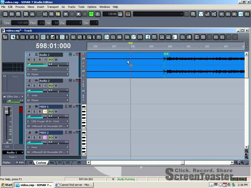 How To Write on Sonar 7 - YouTube