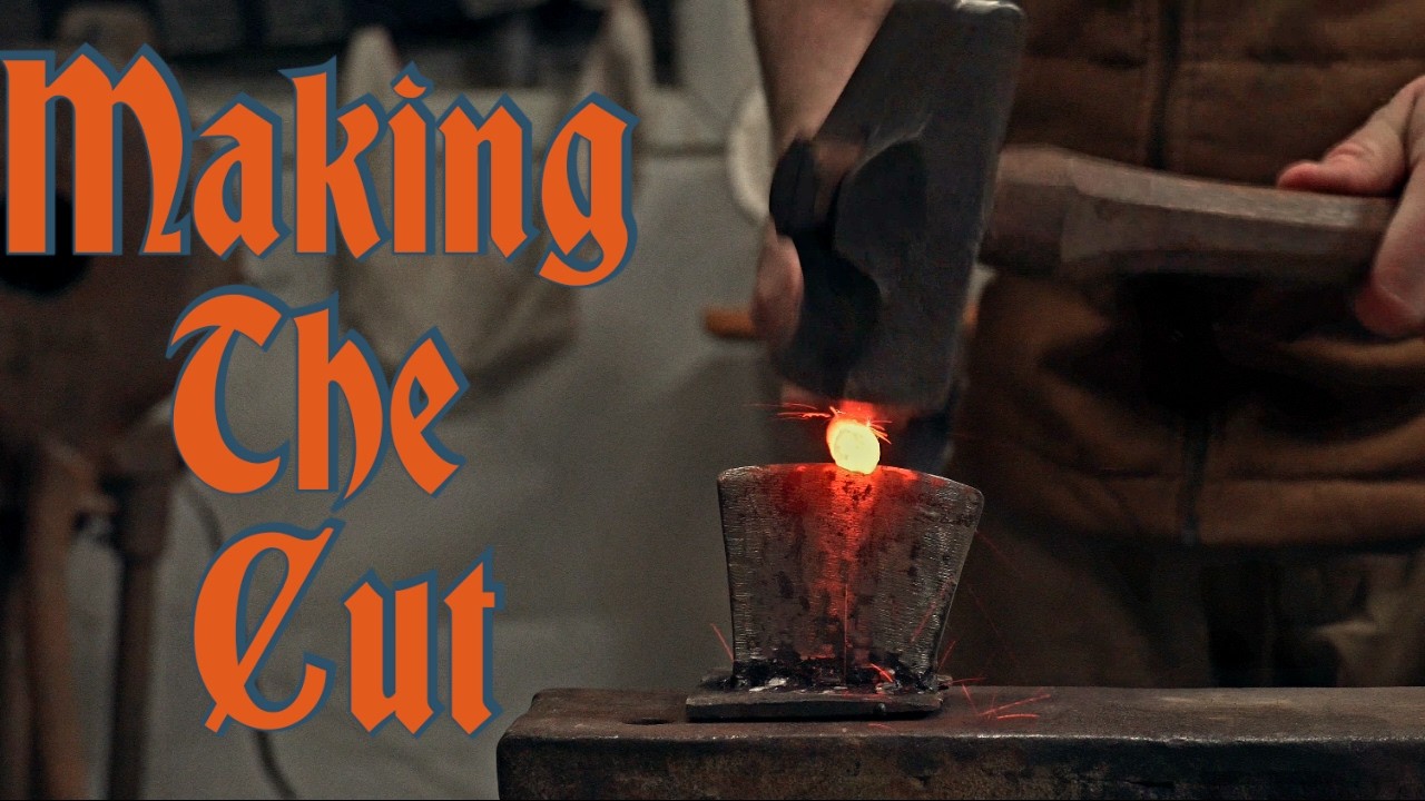 Making a Hot Cut: Essential Tool for Blacksmiths - YouTube