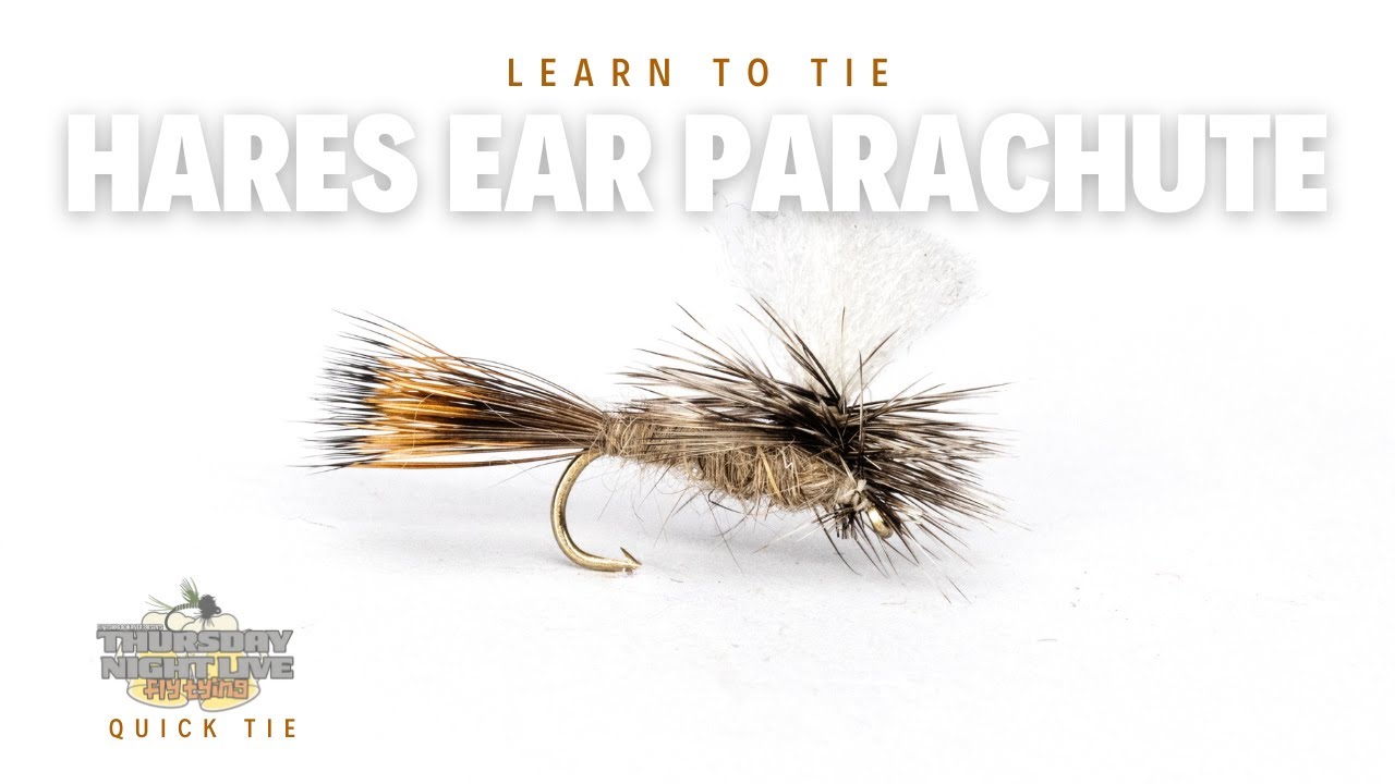 How to Tie a Hare's Ear Parachute Fly: Step-by-Step Tutorial for ...