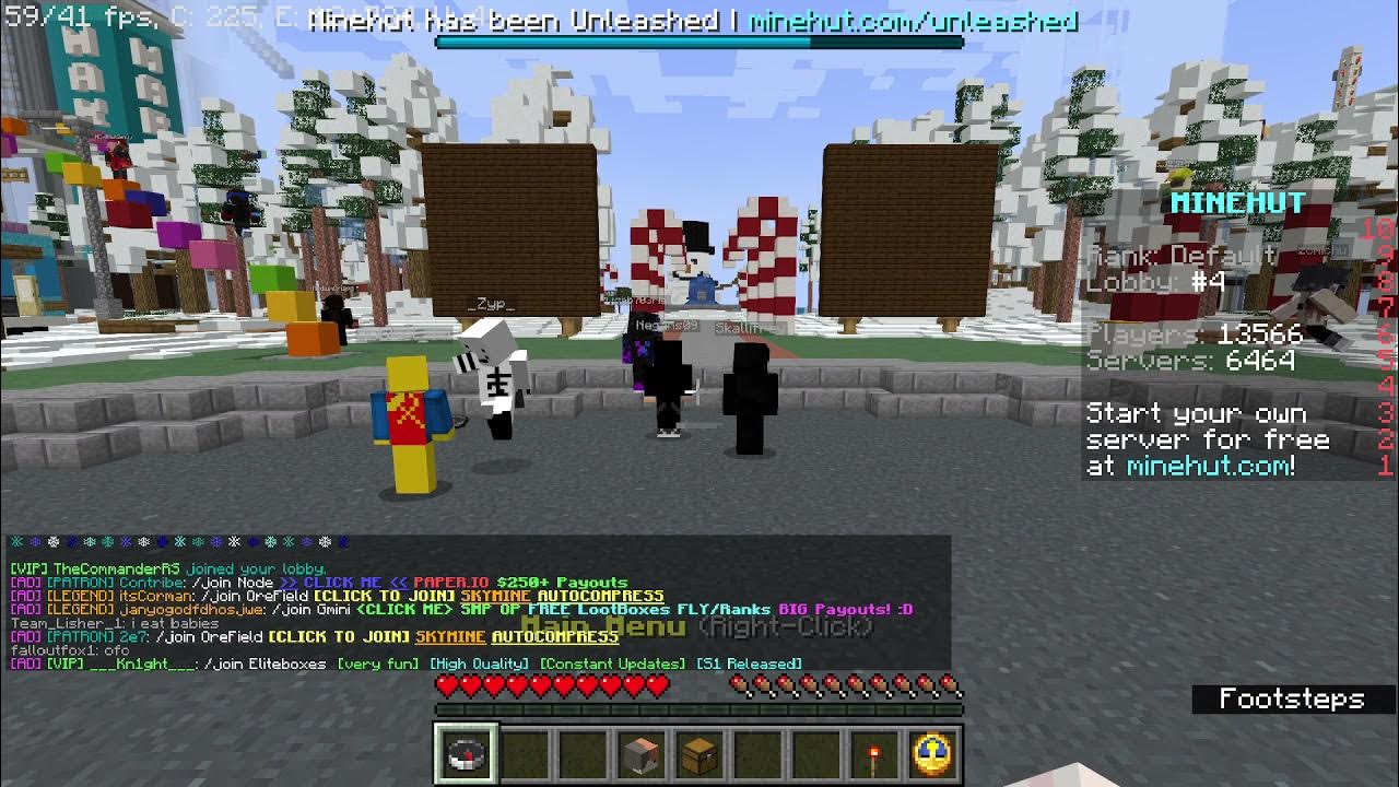 Minecraft rastgele sunuculara katılma (Minecraft how to join random ...