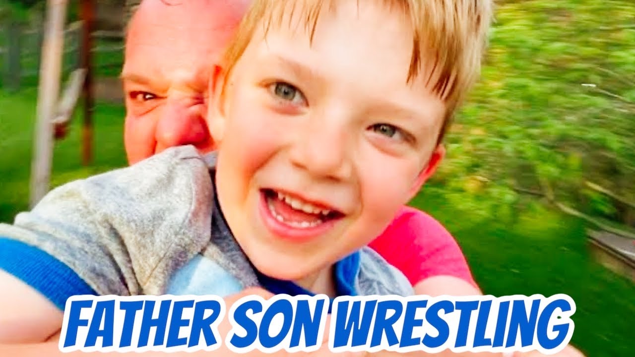 Father Son Wrestling Match Parody Youtube