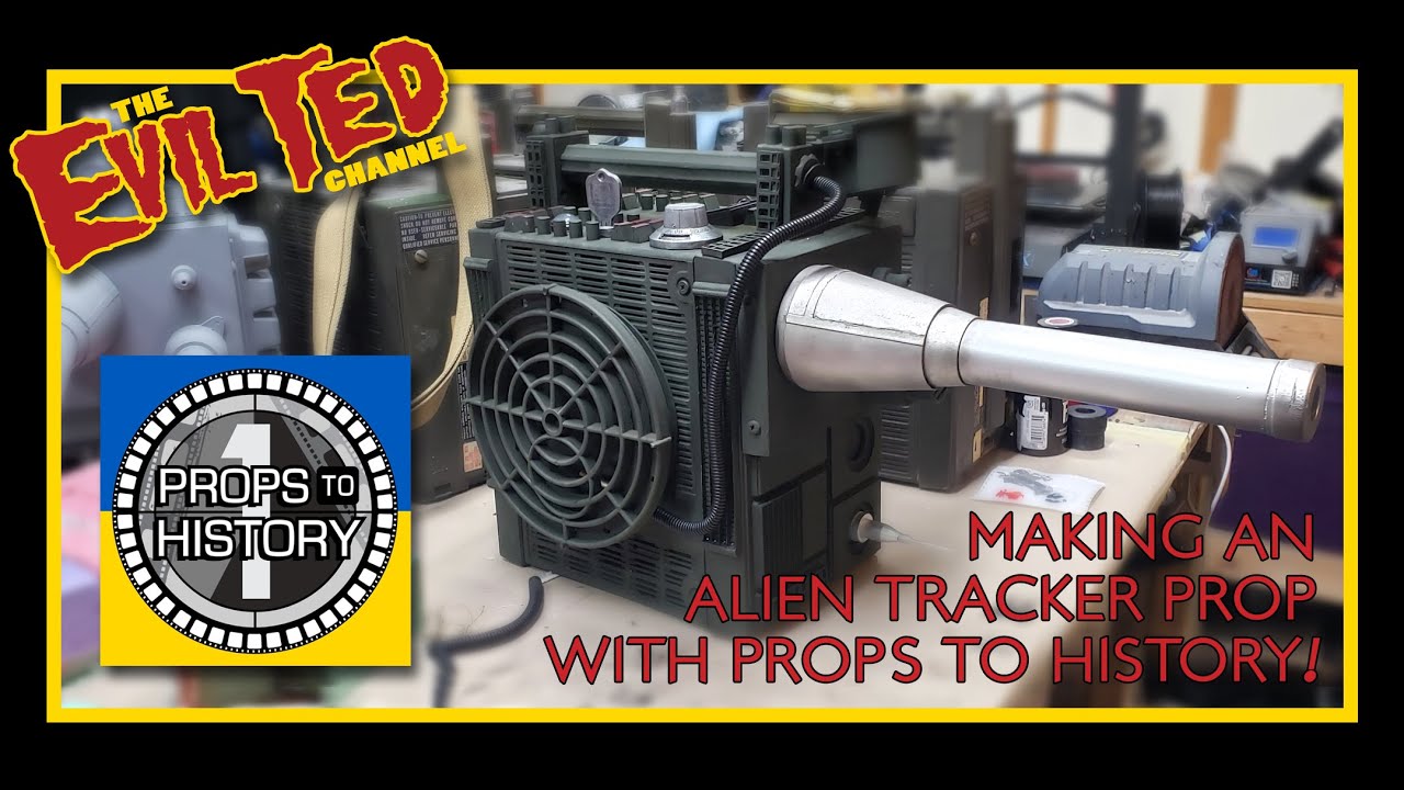 Making an Alien Tracker Prop with Props to History - YouTube