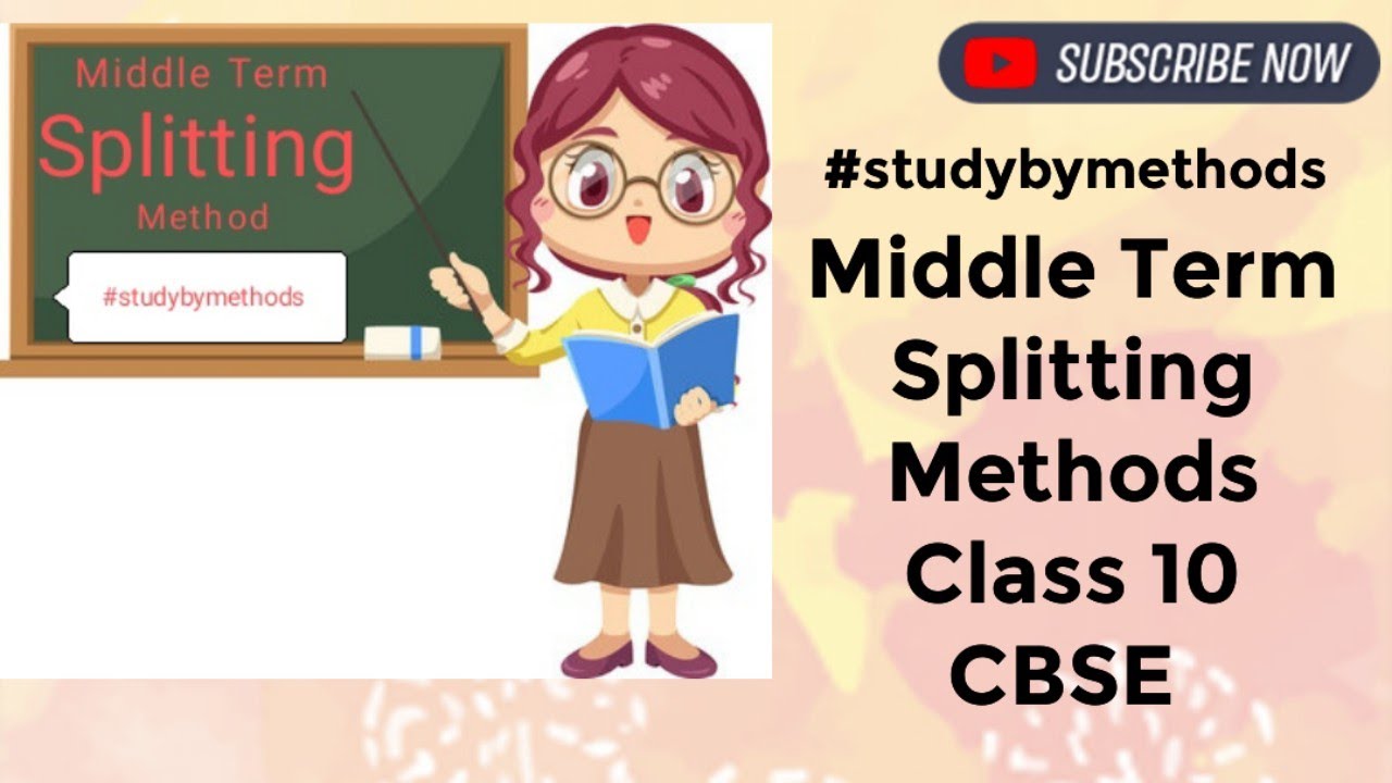 click and see the quadratic equation going easy |Middle Term Splitting ...