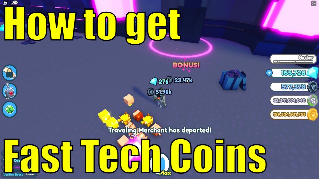 Tech Coins Farming Method | Fusing Pets is VERY GOOD | Stacking ...